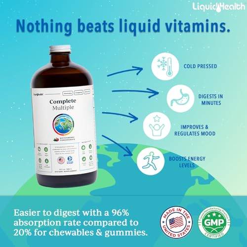 Liquid multivitamin for gut health
