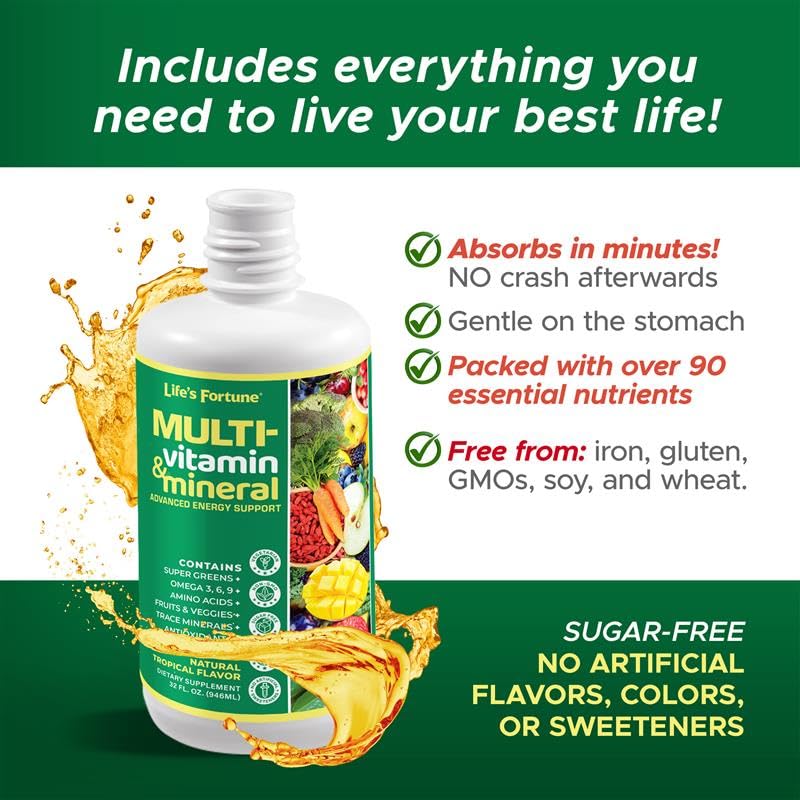 liquid multivitamin for men’s wellness