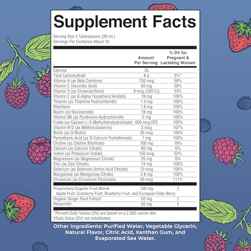 liquid multivitamin for prenatal health