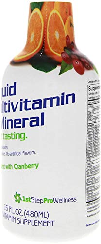 Liquid multivitamin for seniors' wellness