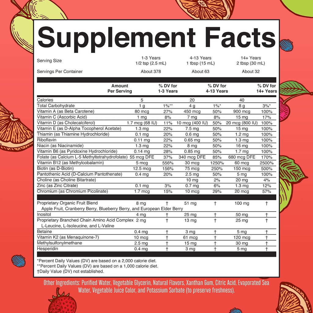 liquid multivitamin for women and men