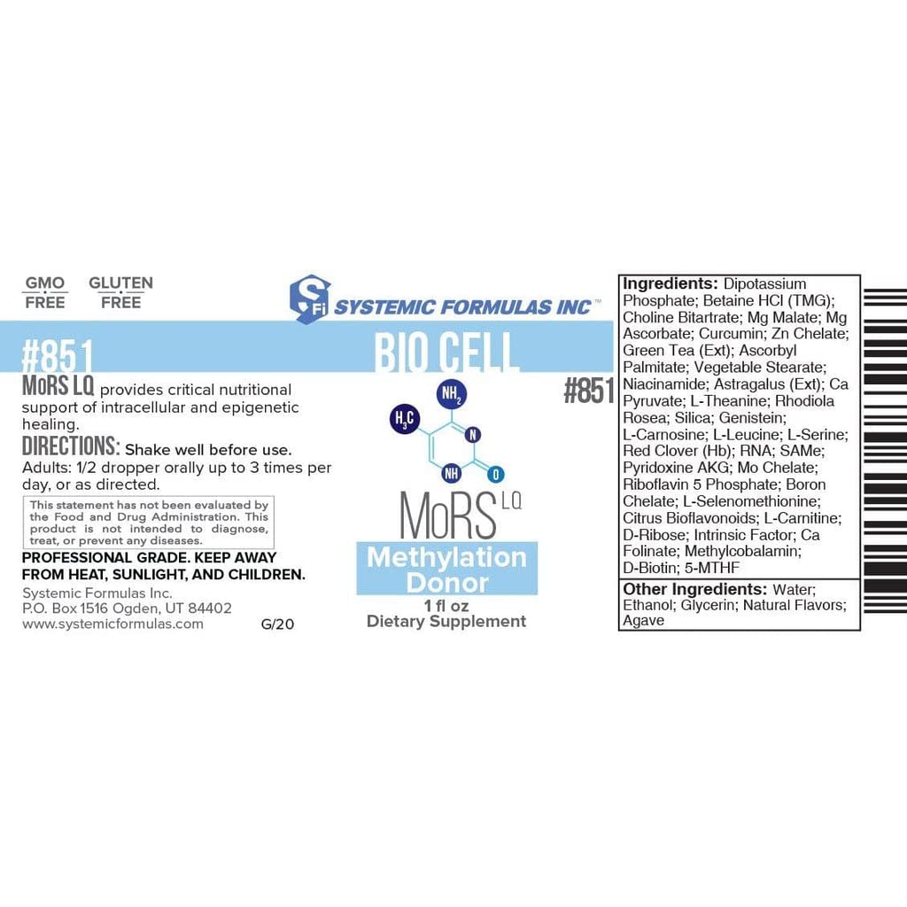 Liquid multivitamin Systemic Formulas MORS LQ