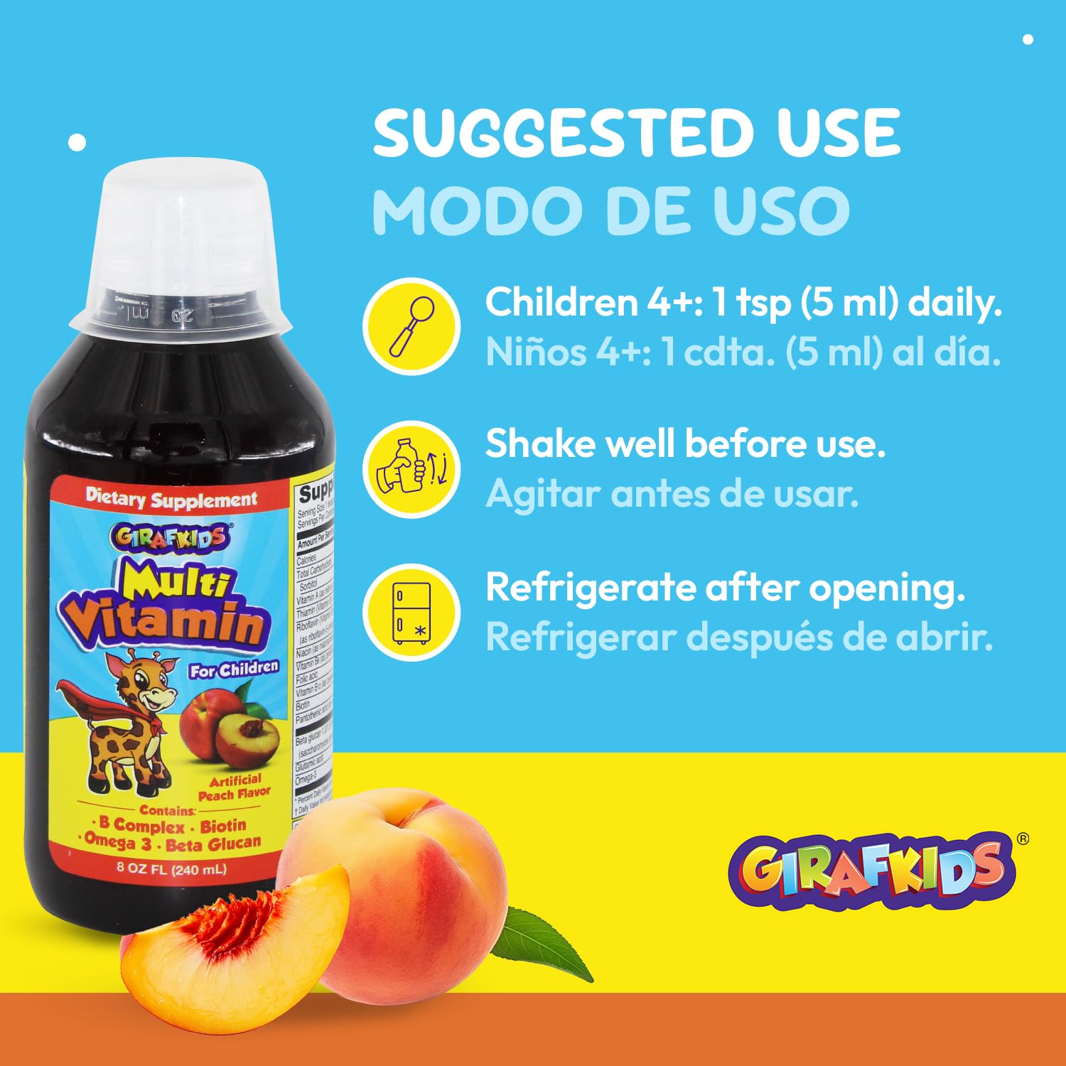 liquid multivitamin with essential nutrients