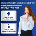 Liquid multivitamins for daily health
