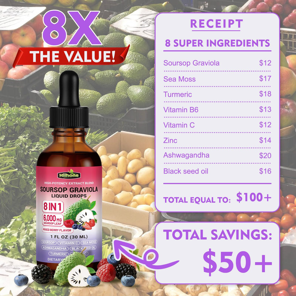 Liquid multivitamins for easy absorption