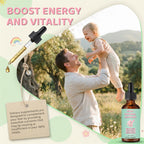 Liquid multivitamins for energy boost