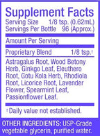 Liquid multivitamins for mental clarity