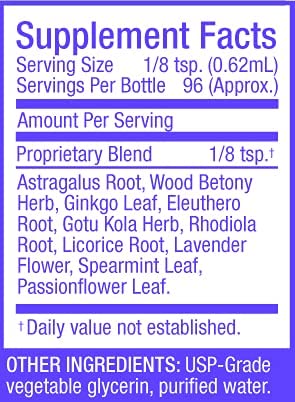 Liquid multivitamins for mental clarity