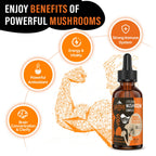 liquid mushroom complex for easy absorption