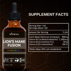 Liquid mushroom extract for mental performance
