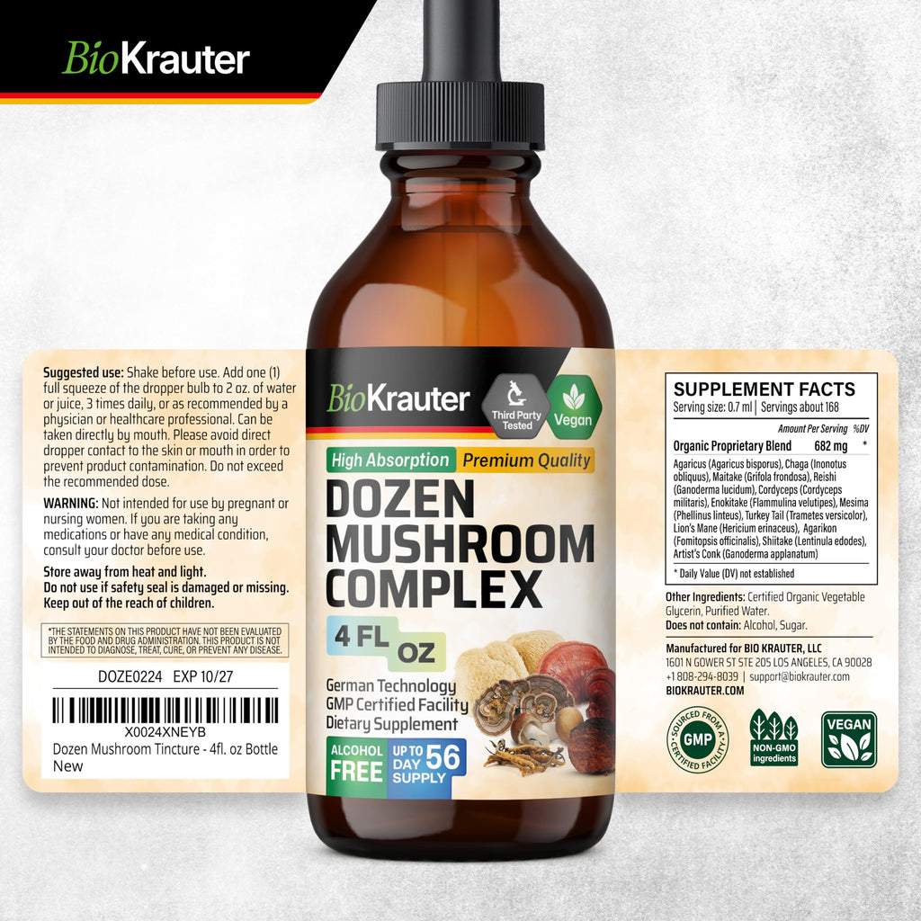 liquid mushrooms for easy absorption