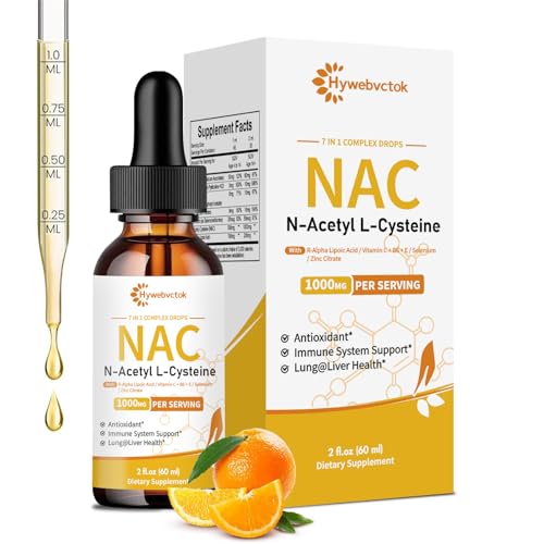 liquid NAC 1000 mg supplement