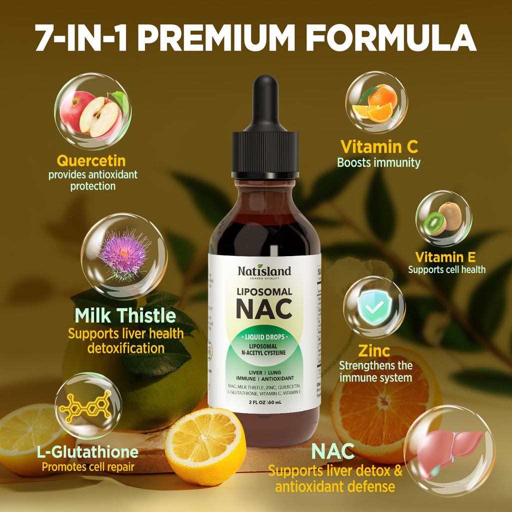 Liquid NAC for detoxification support