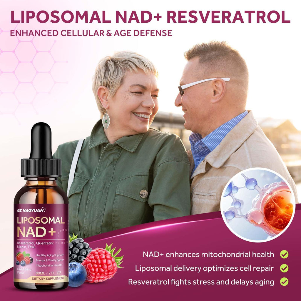Liquid NAD for better absorption