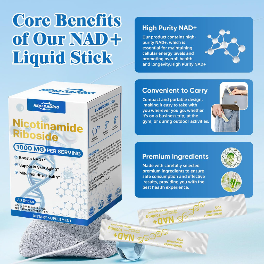 Liquid NAD for cellular support
