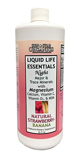 liquid night formula blended vitamin & mineral supplements