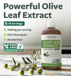 Liquid olive leaf extract 1500 mg