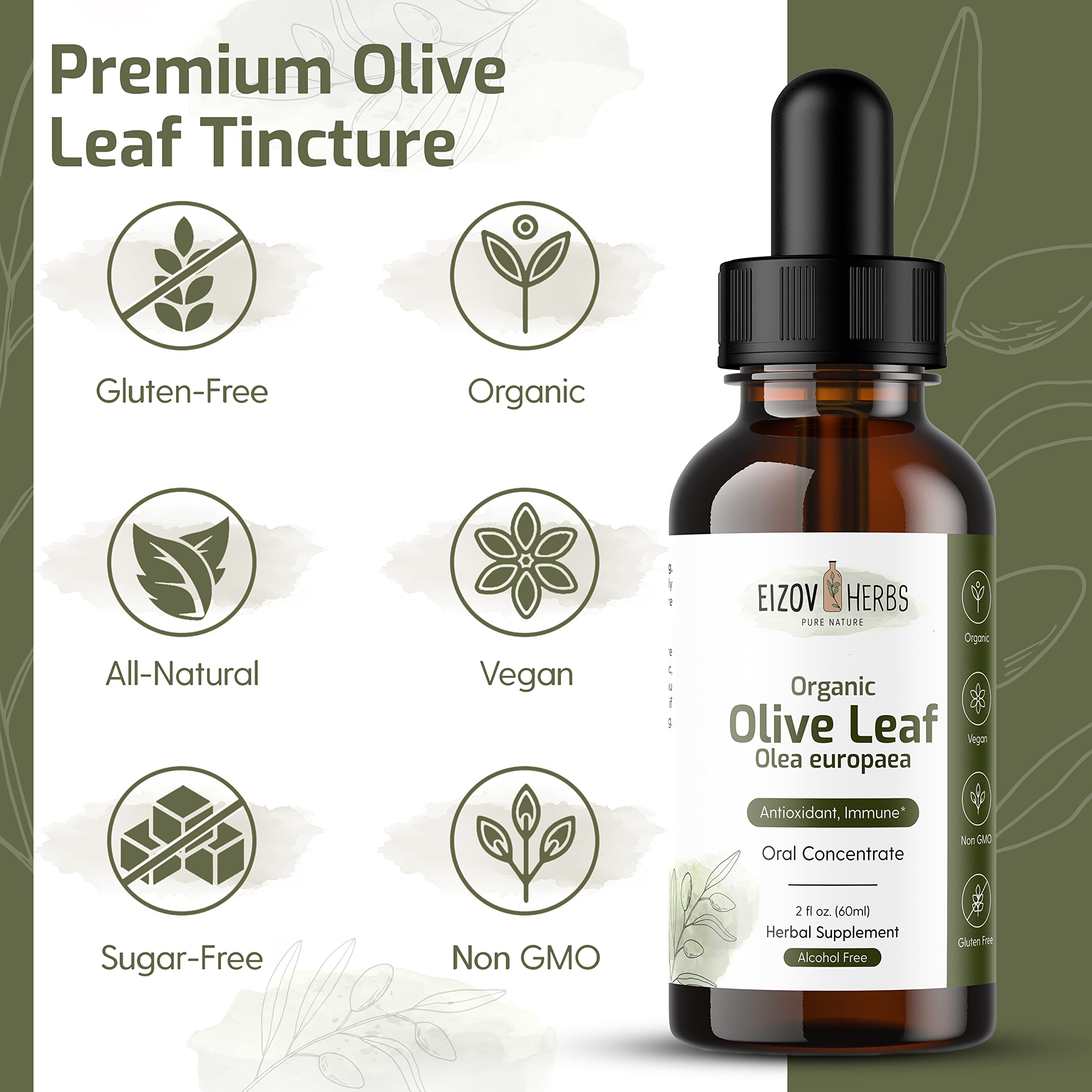 liquid olive leaf extract for wellness