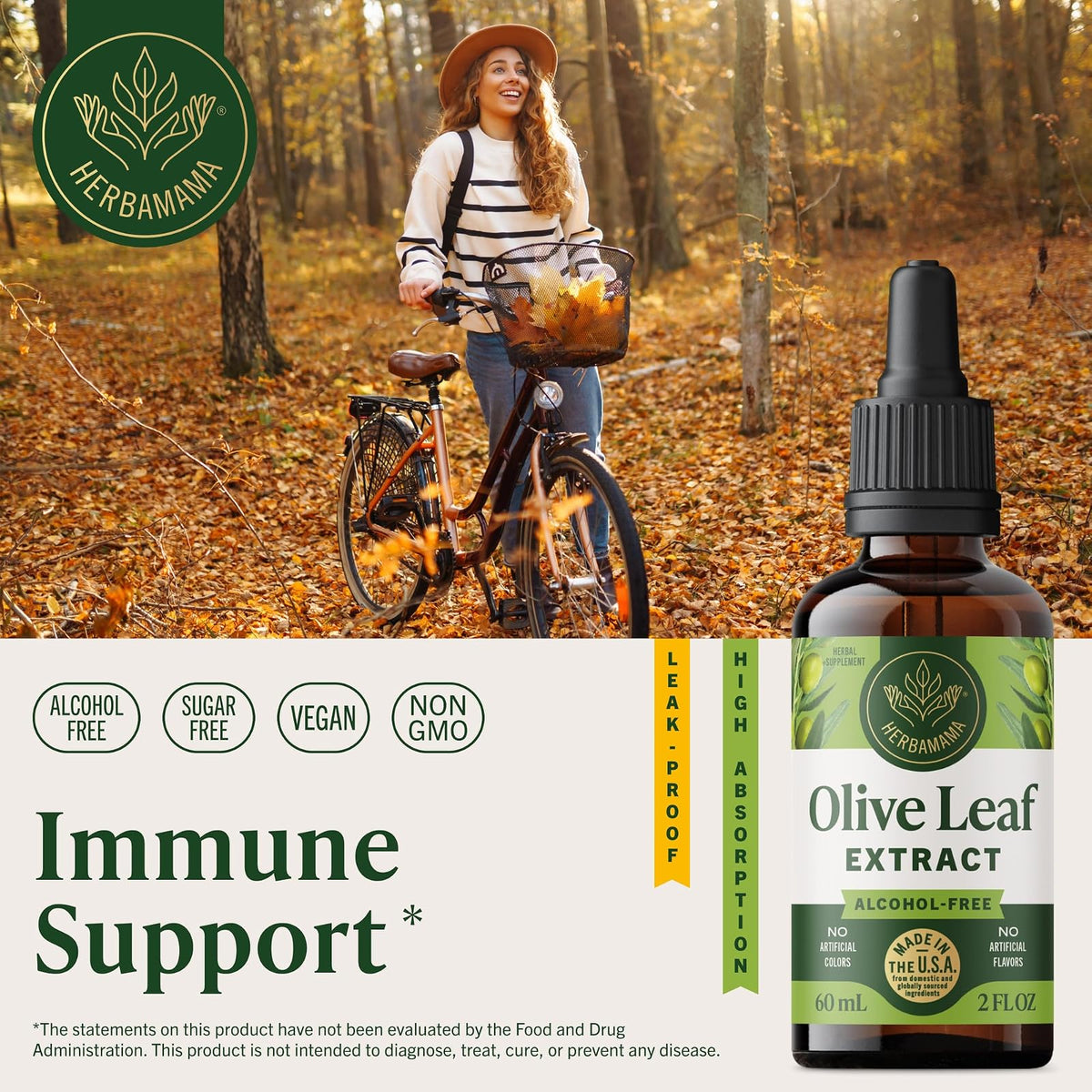 Liquid Olive Leaf Extract supplement