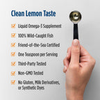 liquid Omega-3 with vitamin D support