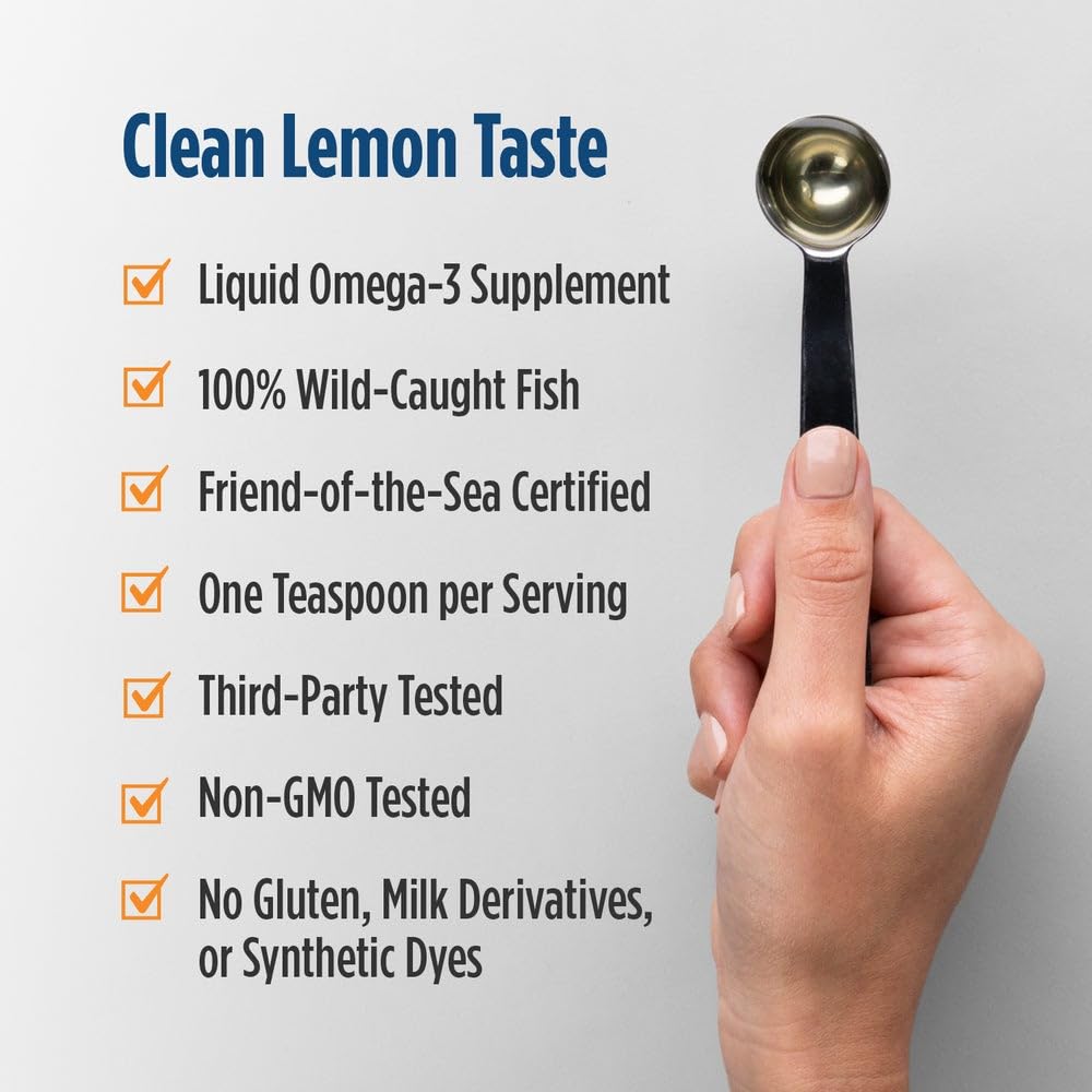 liquid Omega-3 with vitamin D support