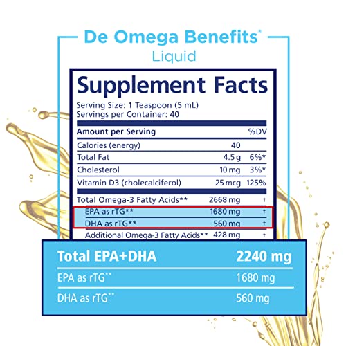 liquid omega supplement for health