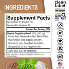 liquid oregano oil for cleansing