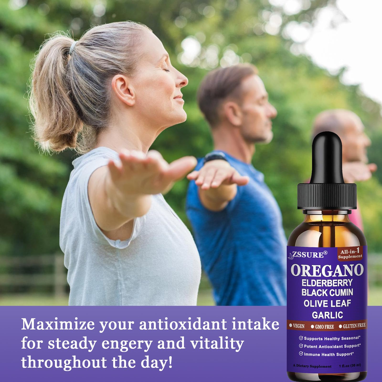 Liquid oregano oil for everyday use