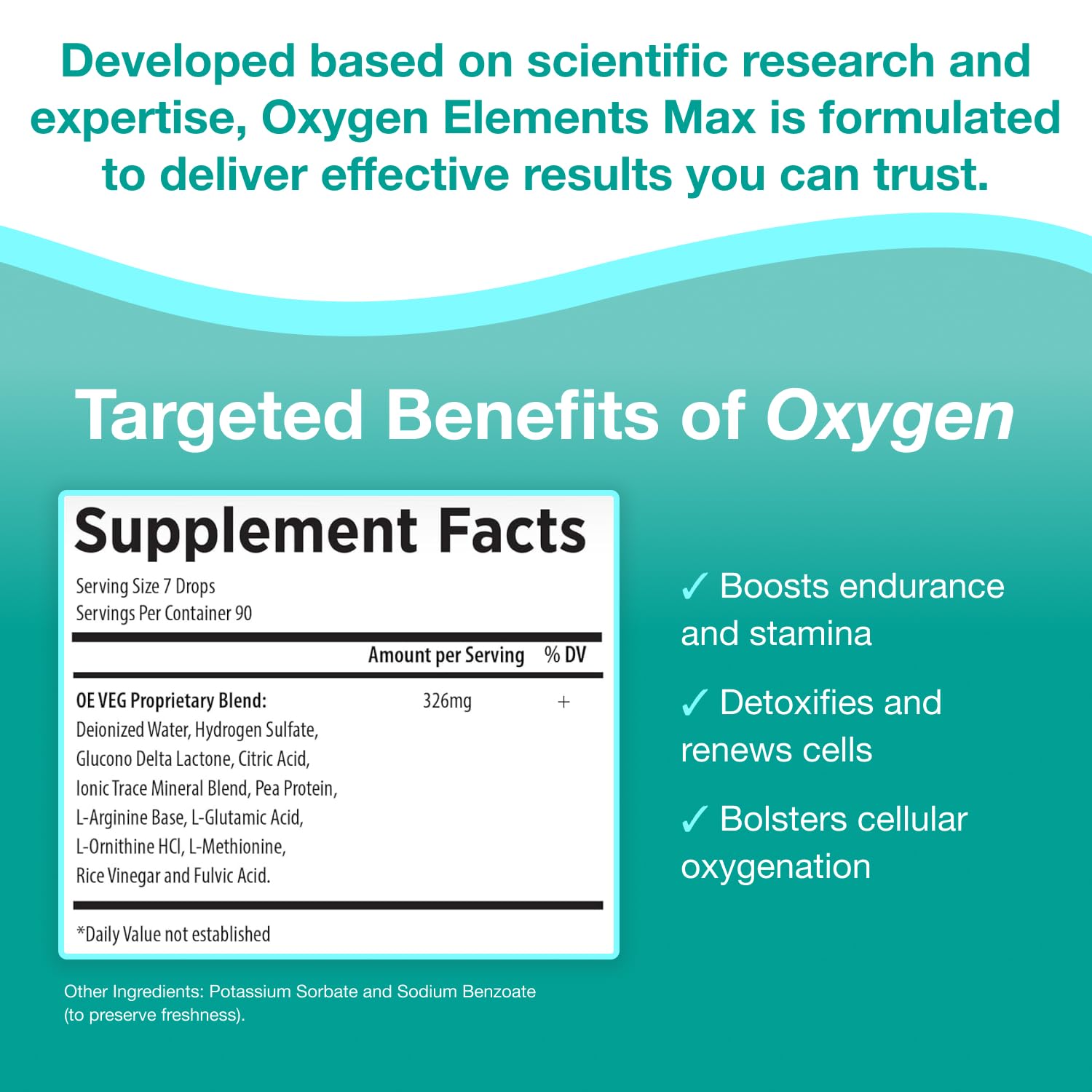 liquid oxygen drops for better health
