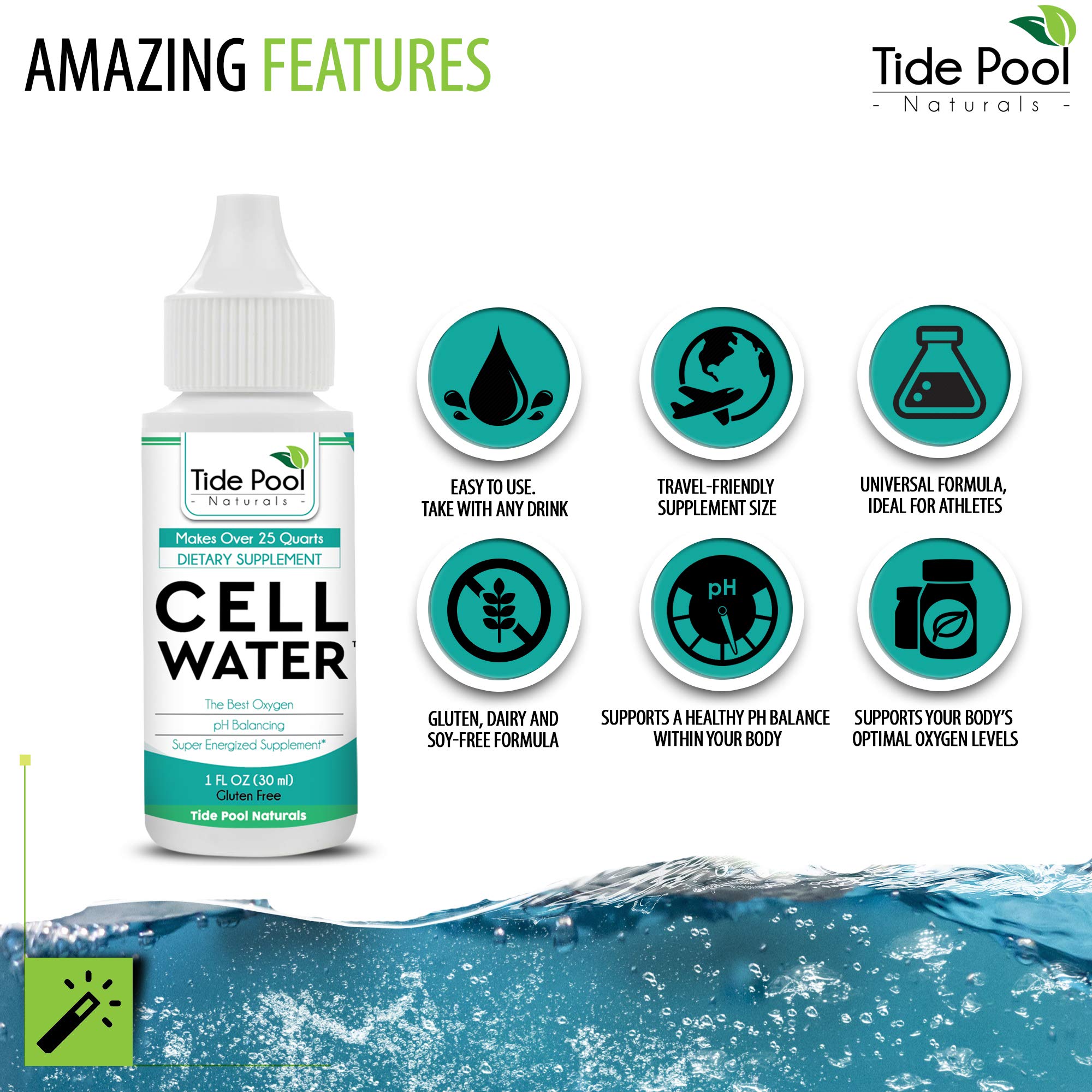 liquid oxygen drops for cell regeneration