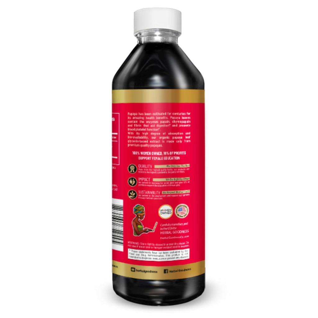 liquid papaya leaf for digestion