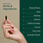 liquid phyto-caps for restful sleep