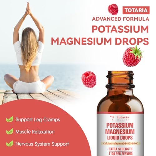 liquid potassium drops for easy absorption