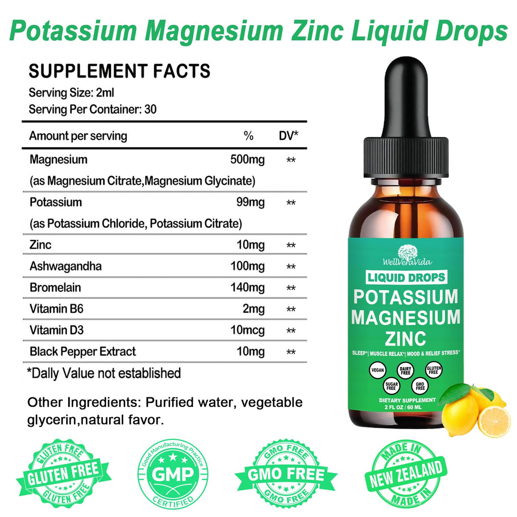 liquid potassium drops for hydration