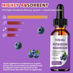 Liquid potassium magnesium for muscle health