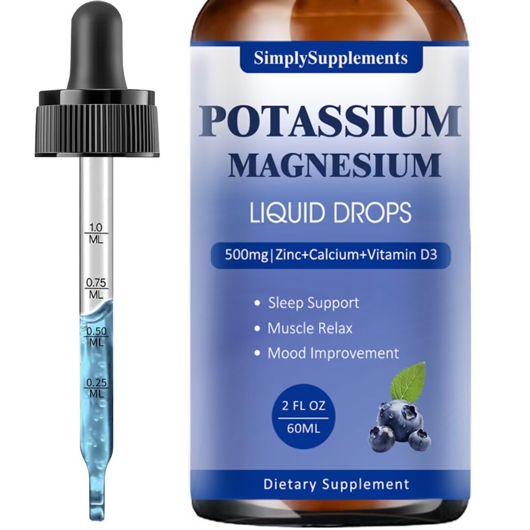 liquid potassium magnesium supplement drops