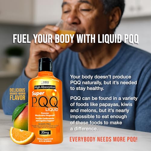 Liquid PQQ for daily health boost