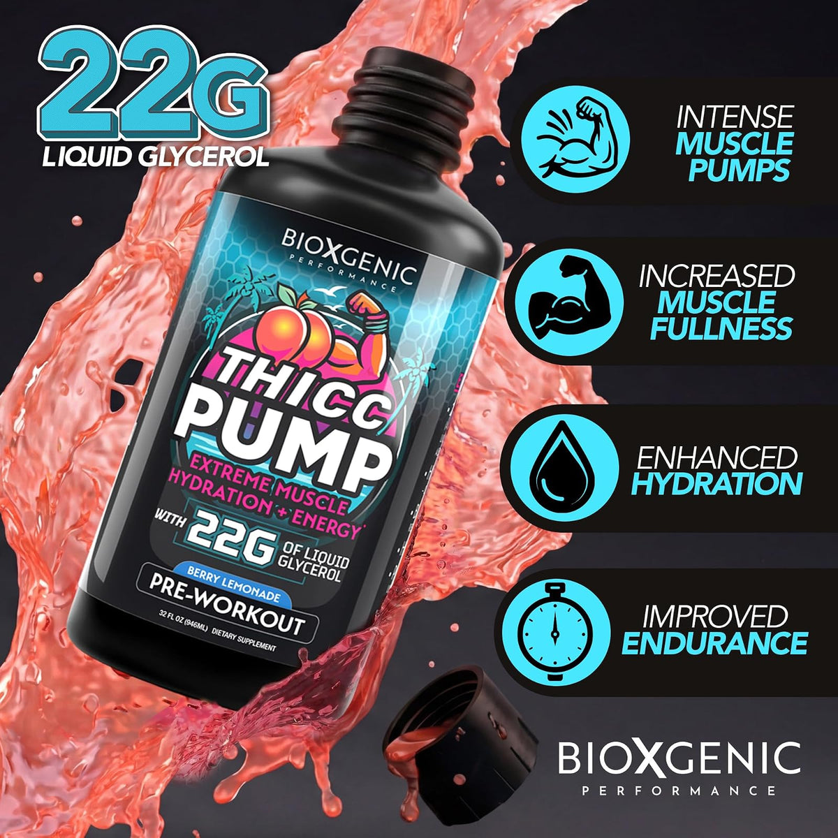 liquid pre-workout for energy
