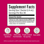 liquid prebiotic supplement for digestion
