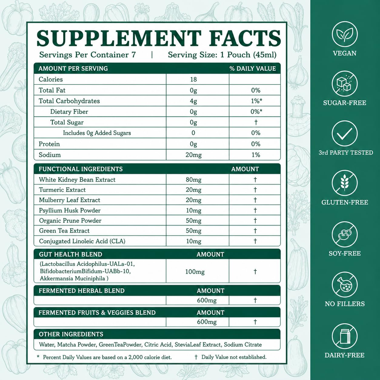 Liquid probiotics for easy digestion