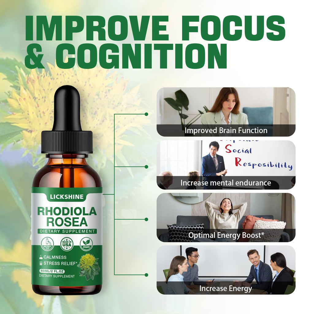 Liquid Rhodiola for daily vitality