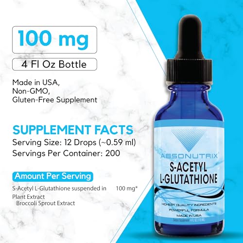 liquid S-Acetyl L-Glutathione for wellness