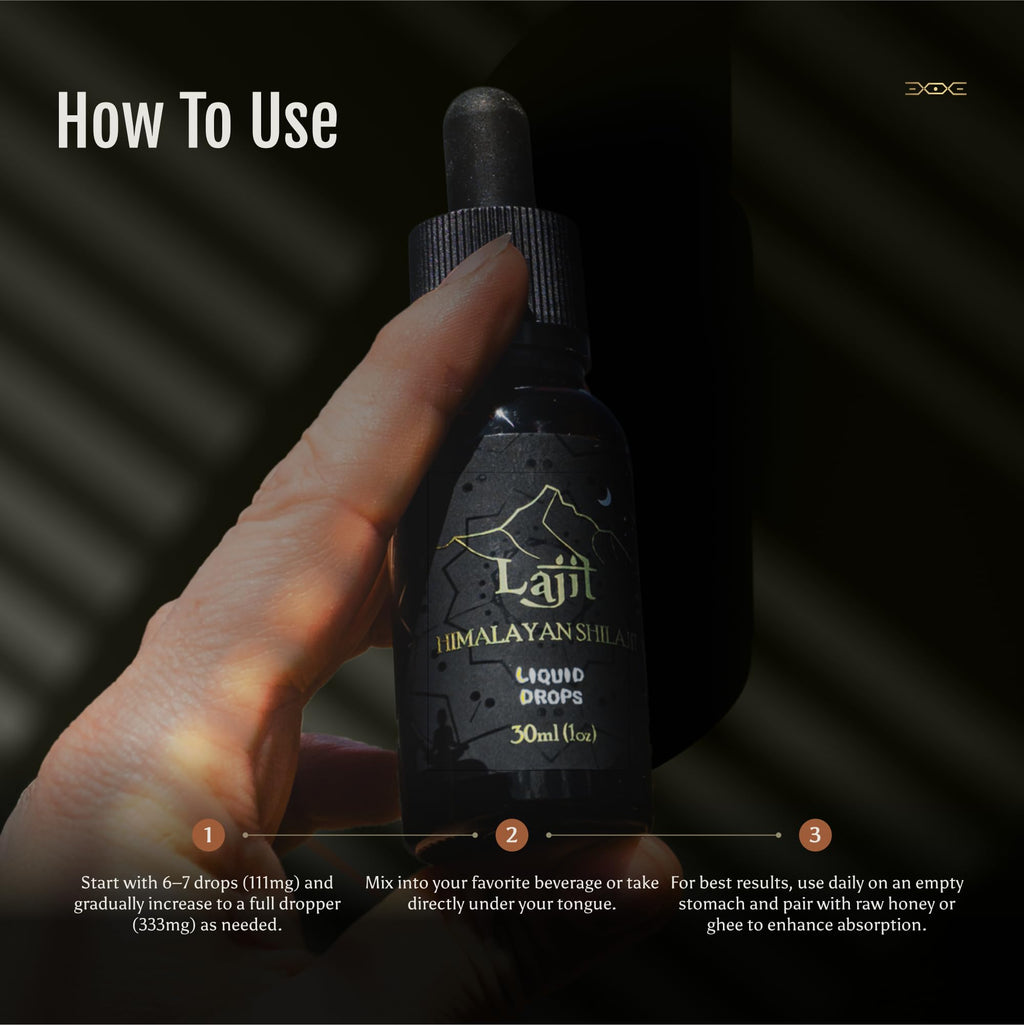 liquid shilajit for daily health