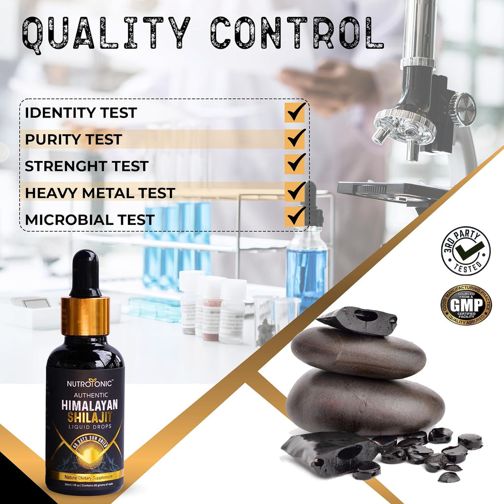 Liquid Shilajit for daily nutrition