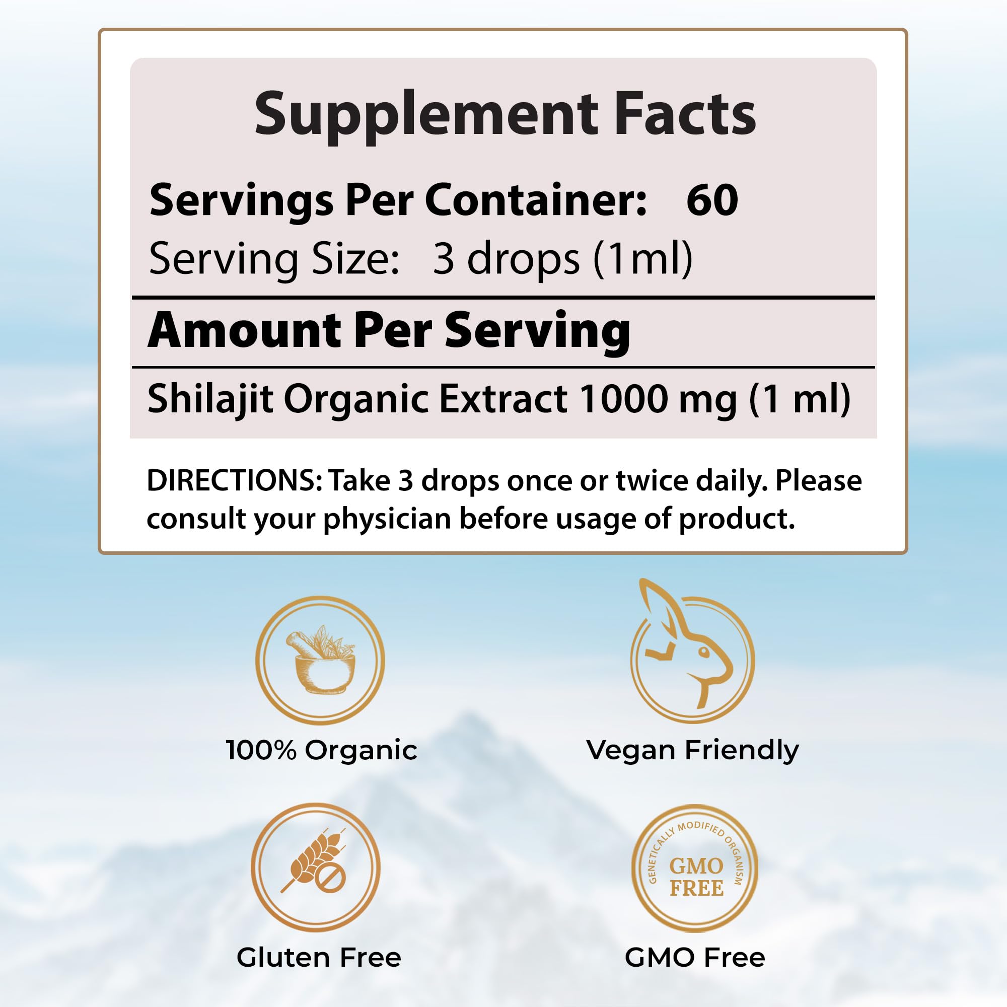 liquid shilajit for energy enhancement
