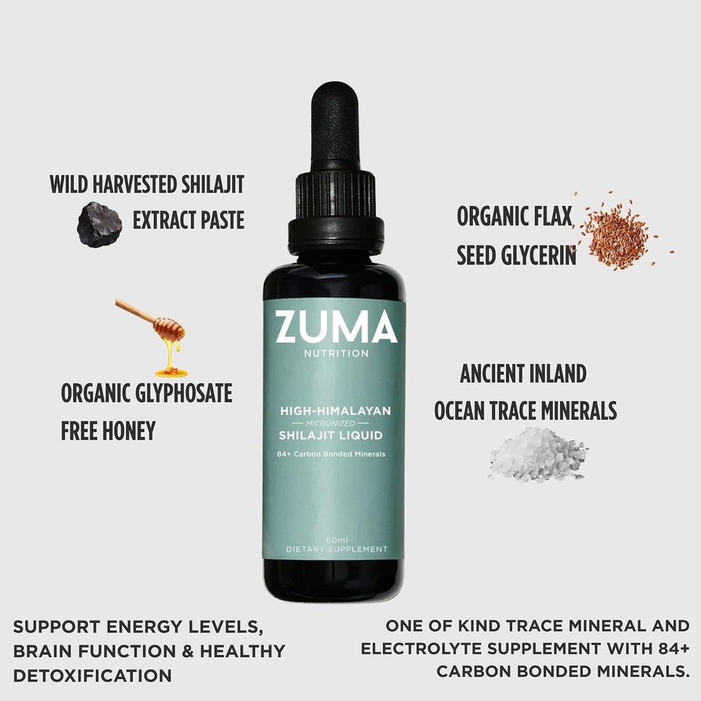Liquid Shilajit for vitality