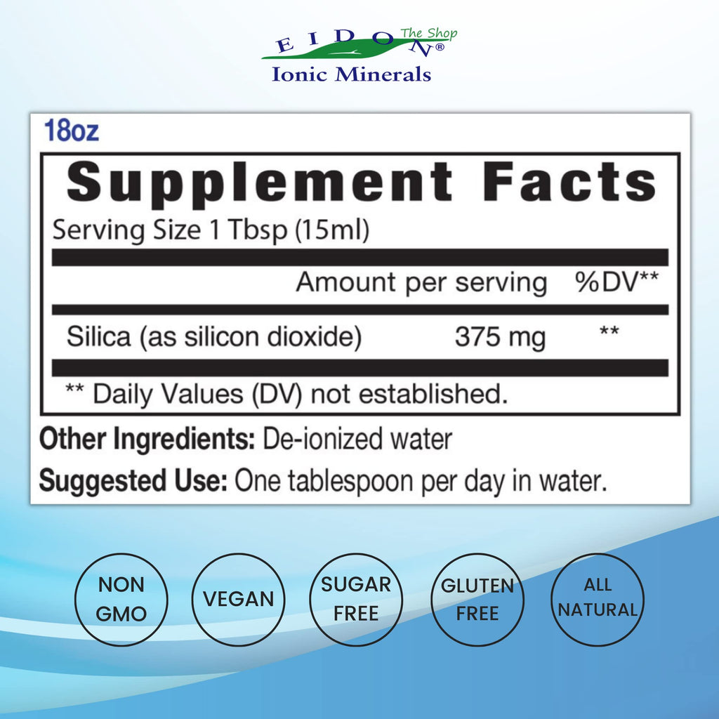 liquid silica for skin hydration