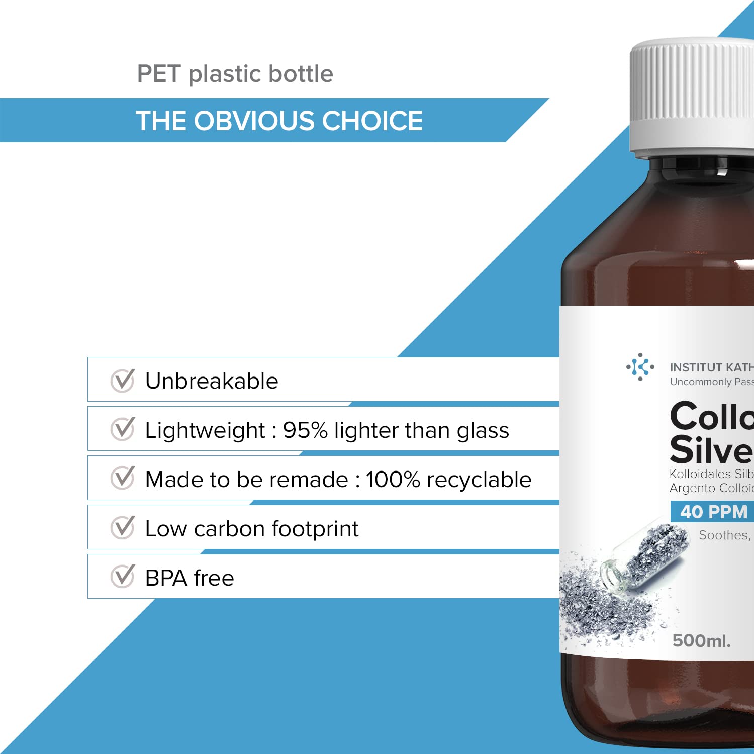 Liquid silver drops for immune support