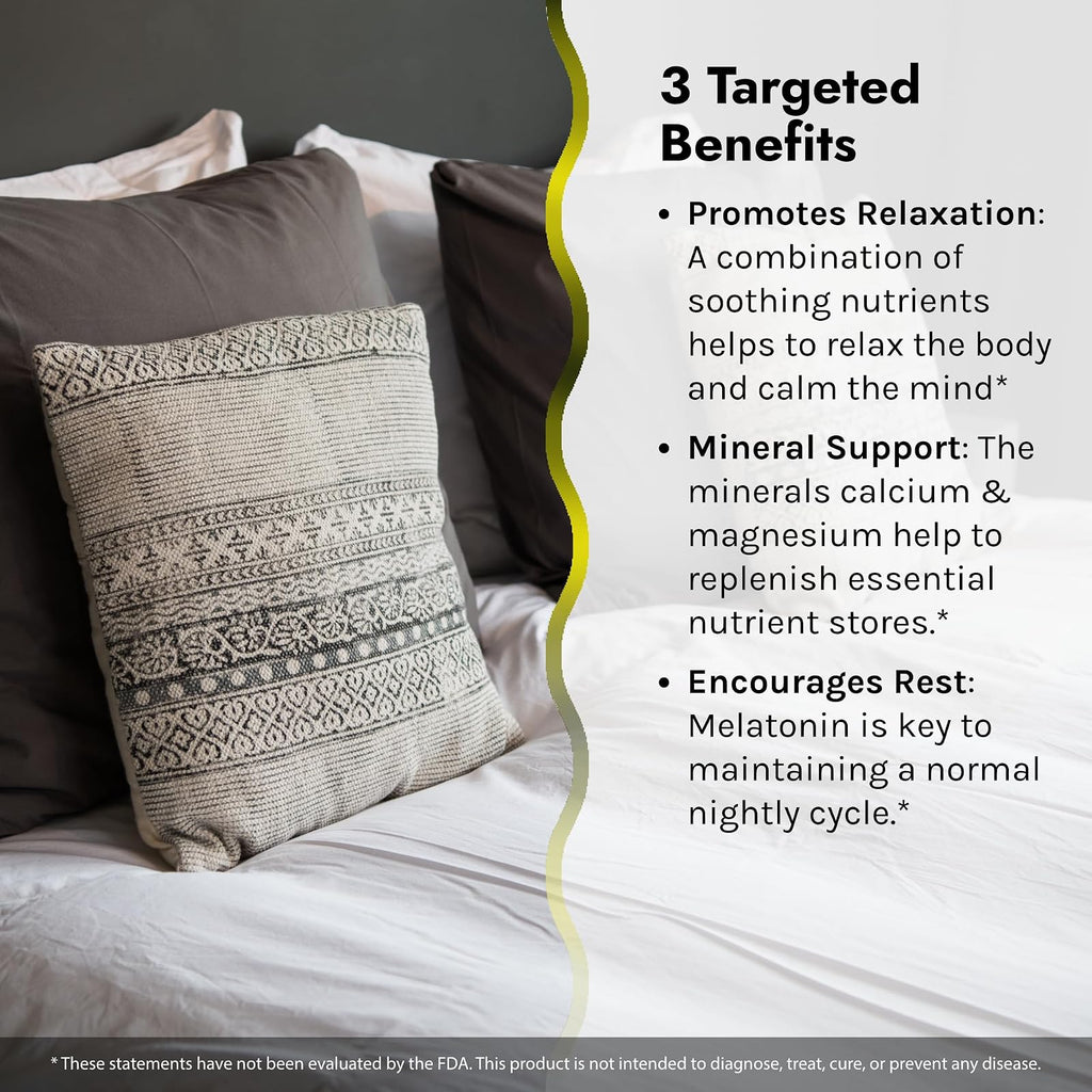 liquid soft-gels for nighttime relaxation