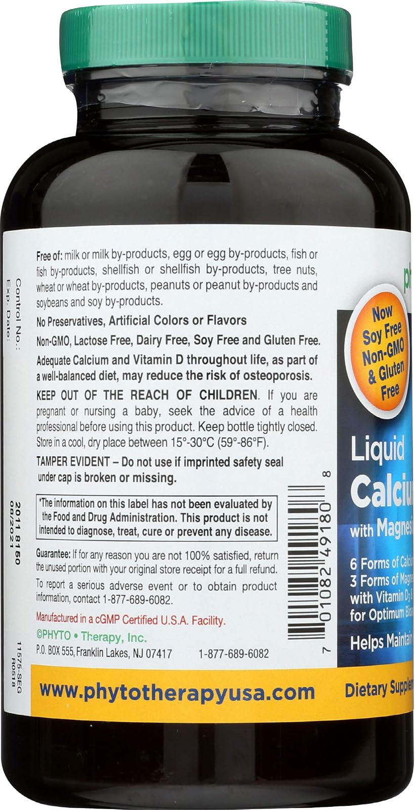 Liquid softgel calcium for enhanced bioavailability